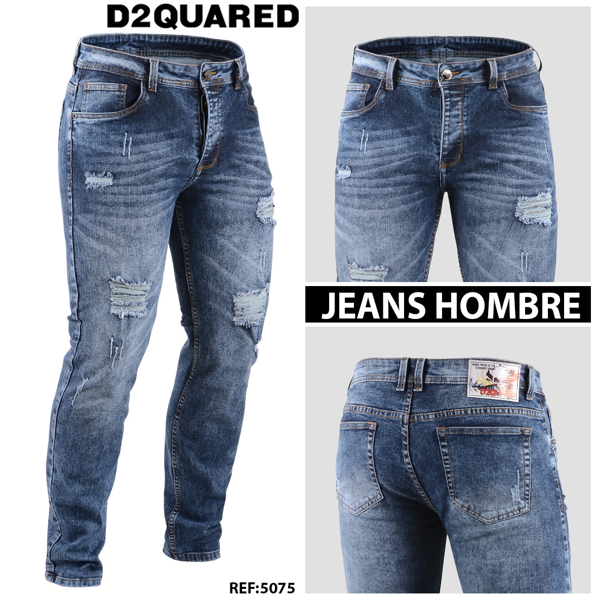 JEANS HOMBRE CONFORT 5075 – D2QUARED JEANS | Tienda Online