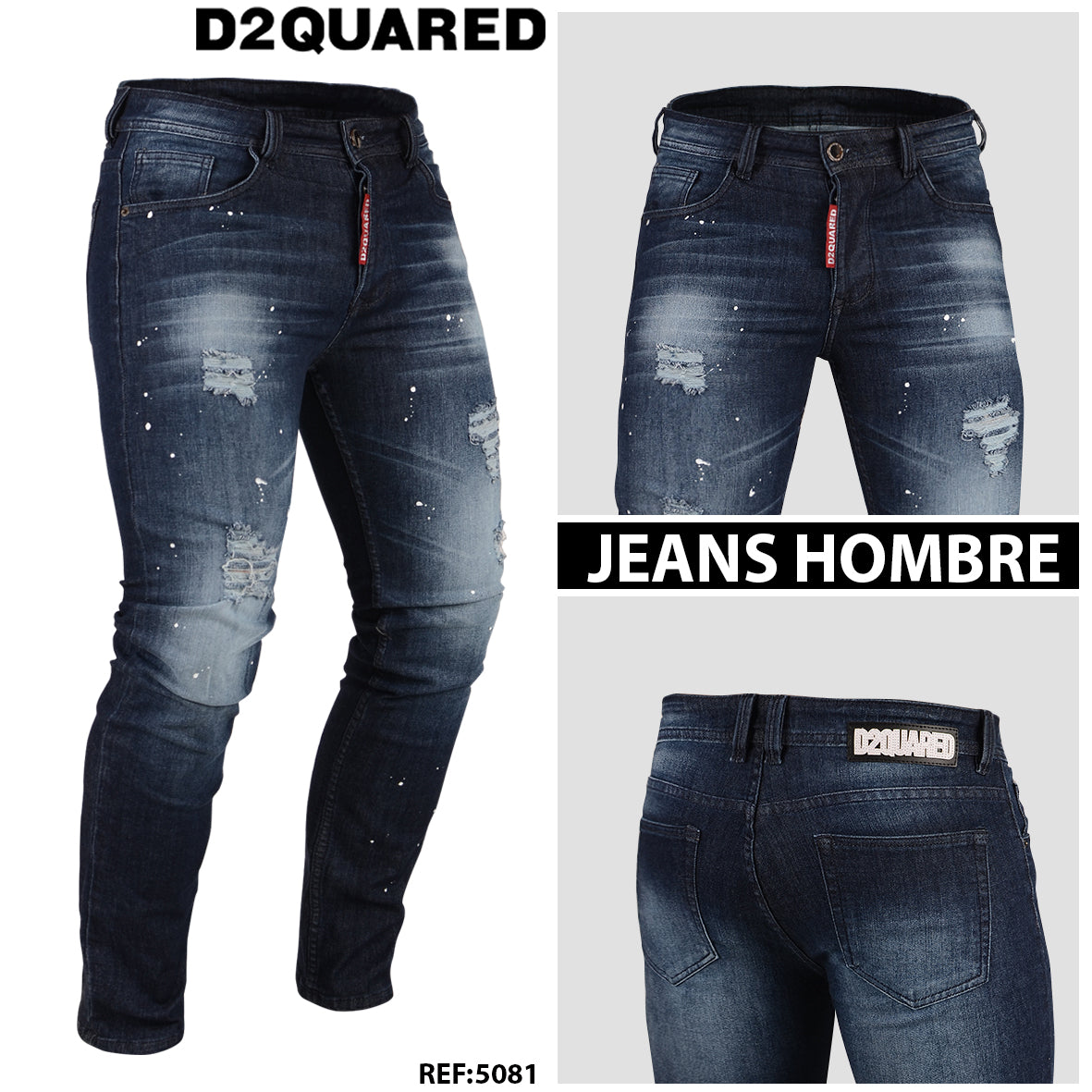 JEANS HOMBRE CONFORT 5081 – D2QUARED JEANS | Tienda Online