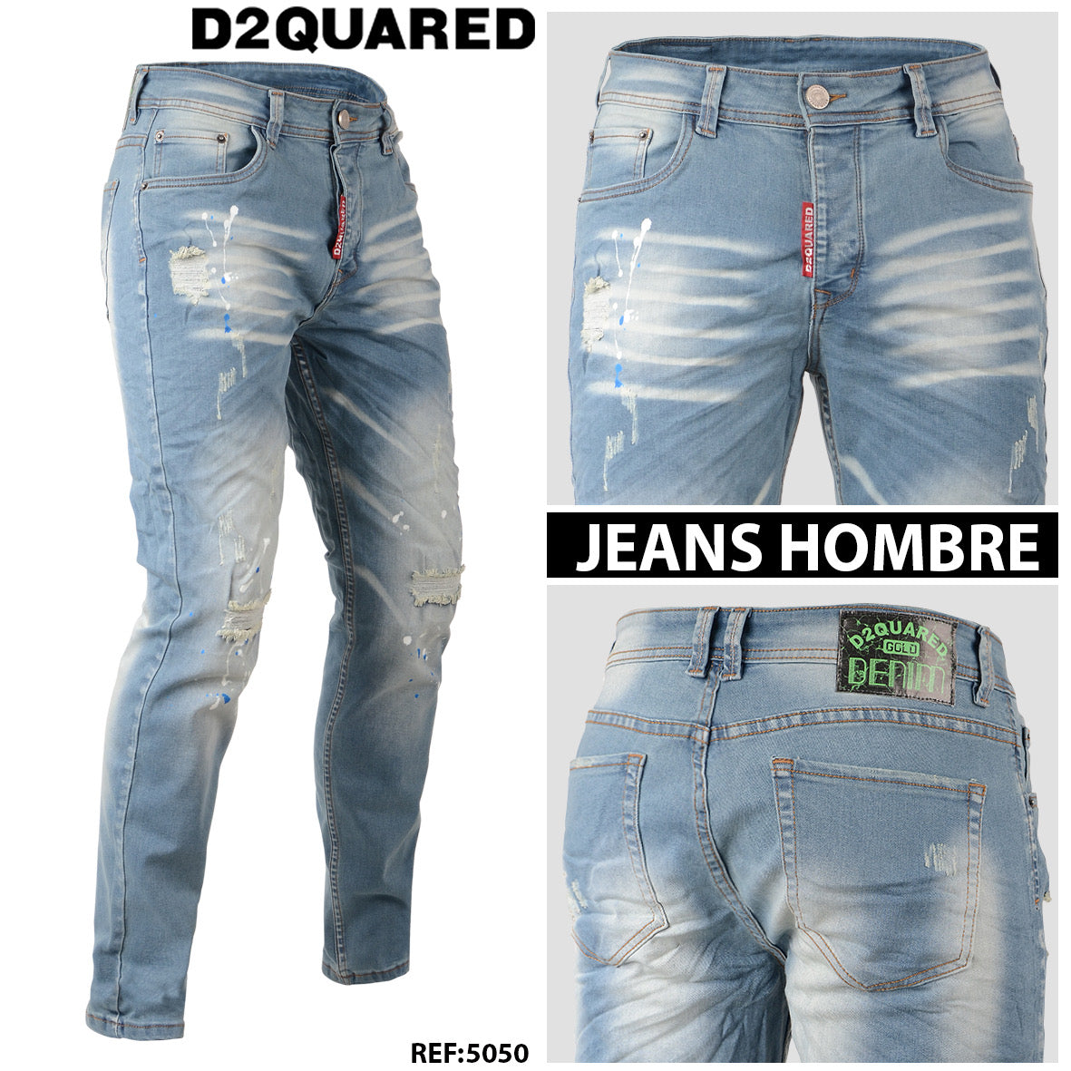 JEANS HOMBRE CONFORT 5050 – D2QUARED JEANS | Tienda Online